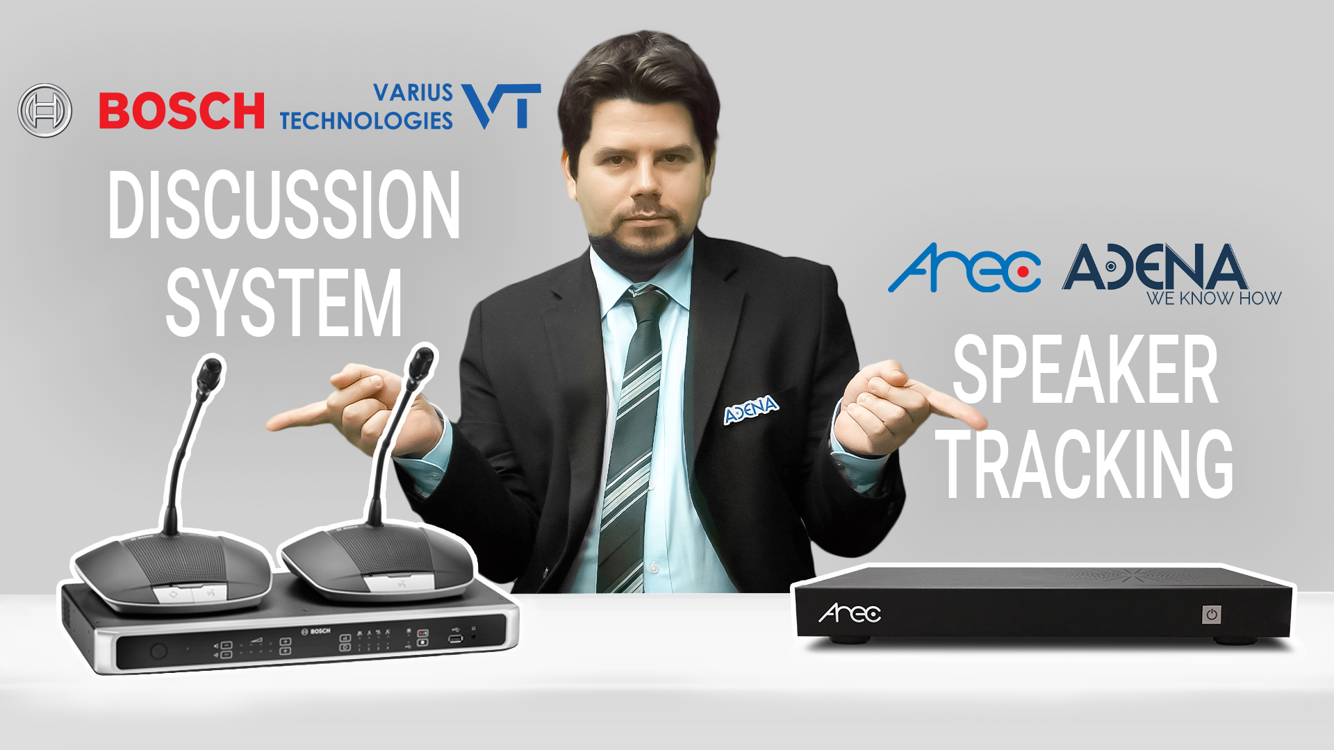 Push the button! AREC DS-4CU and Bosch CCS-1000D webinar | ADENA