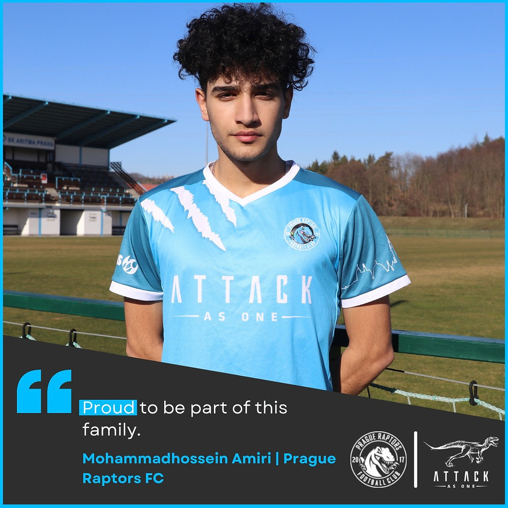 Iranian Right-back, Mohammad Amiri signs for the Raptors