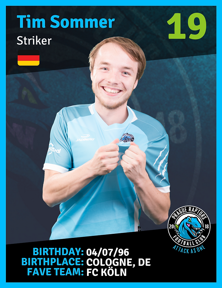 Tim Sommer Signs | Prague Raptors