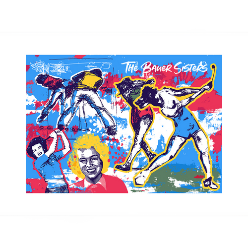 Bauer Sisters | Bill Knowles GolfArt
