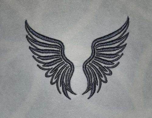 Embroidered Angel Wings | Sigma Kappa Psi