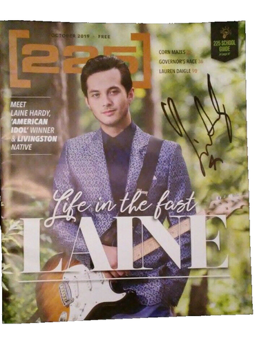 Lane Hardy 2019 American Idol Winner Signed Magazine *Homecoming Bash ...