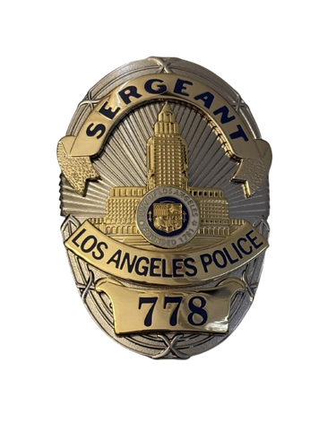 'Lethal Weapon 3' Sergeant Murtaugh #778 Prop Badge Replica | Hollywood ...