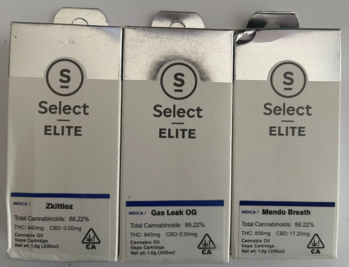 SELECT ELITE THC Vape Carts Bud Lords DC Weed Delivery in DC, VA, MD