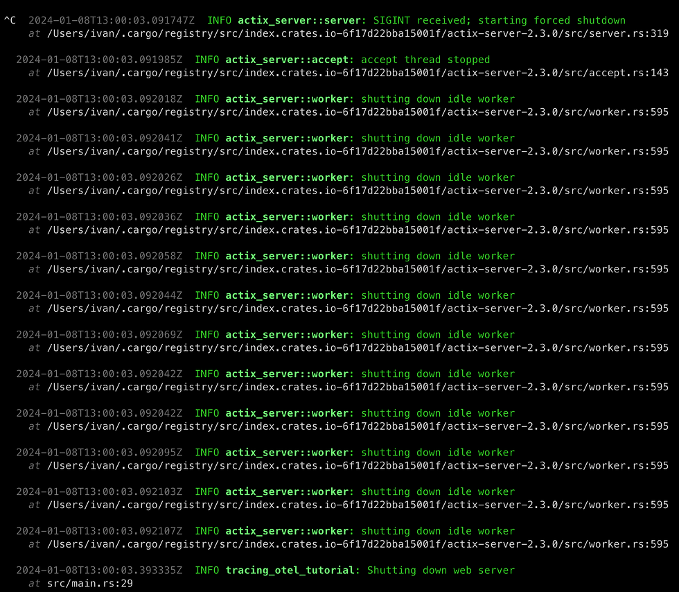Setting Up Tracing And Opentelemetry With Jaeger For A Rust Actix Web Application 6082