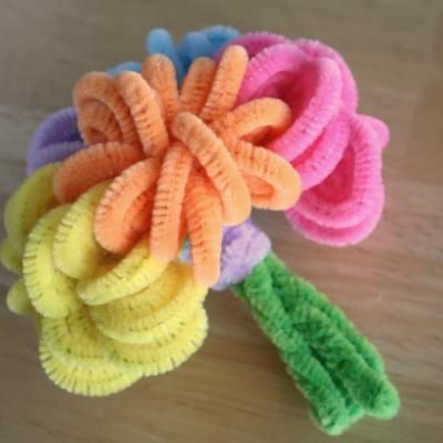 DIY Chenille Sticks Kid’s Crafts