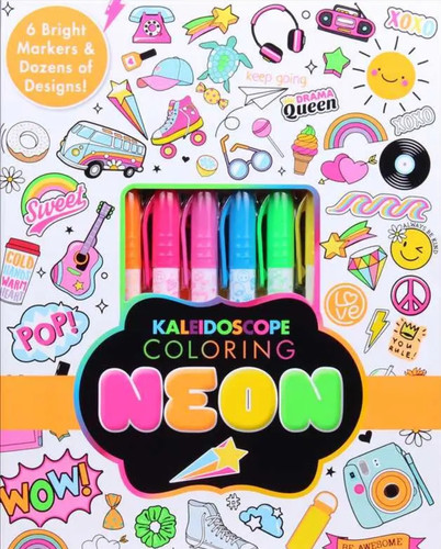 Kaleidoscope Coloring Neon | SpecialCreations