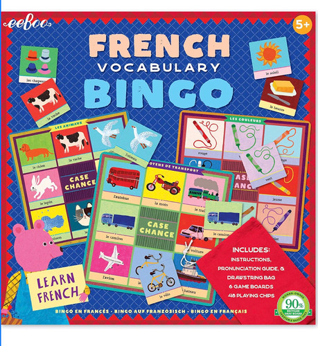 French Vocabulary Bingo | SpecialCreations