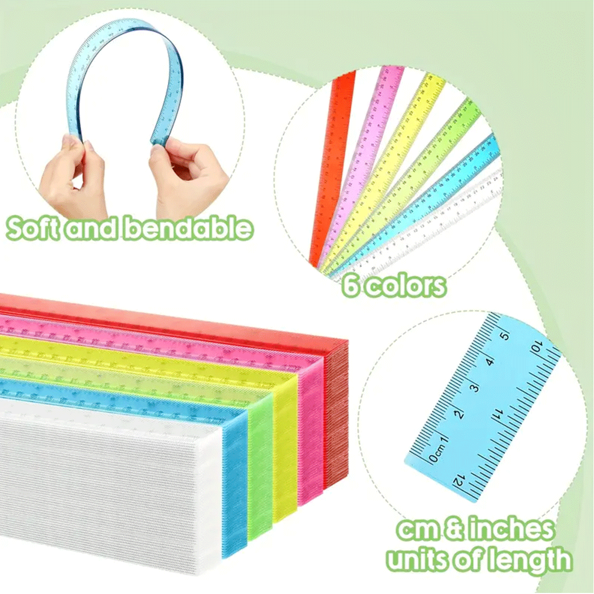 Clear Flexible Ruler | My Gifting at Template on Jerome Ave