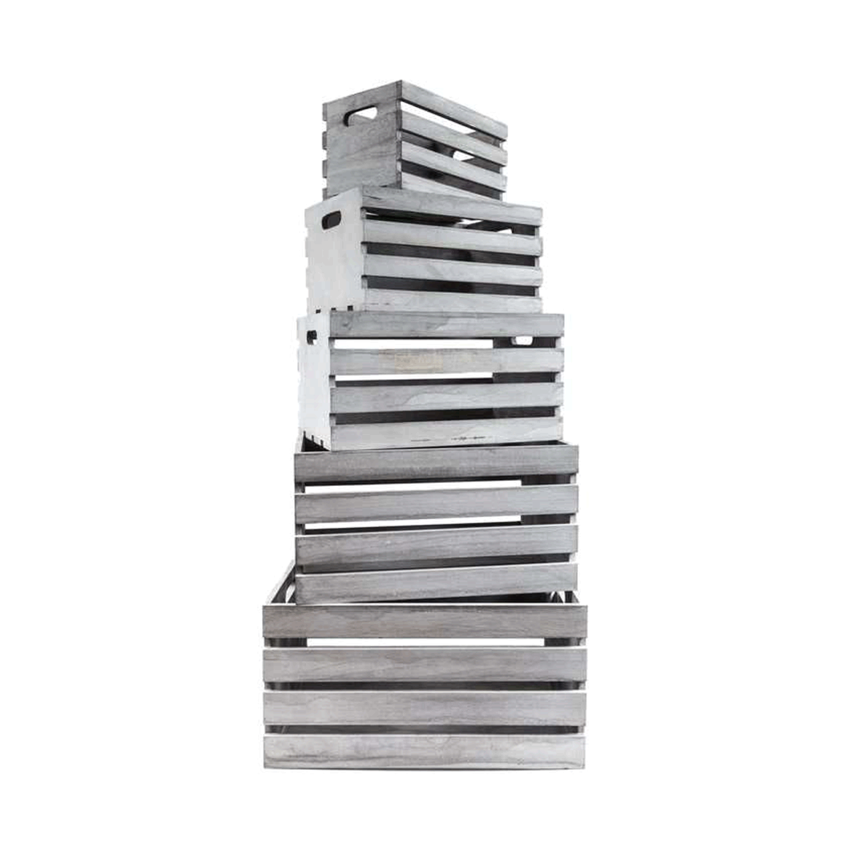 Grey Washed Wood Crates | templateinvitations