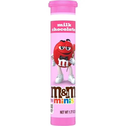 Valentine's M&M's Minis Milk Chocolate Candy | templateinvitations