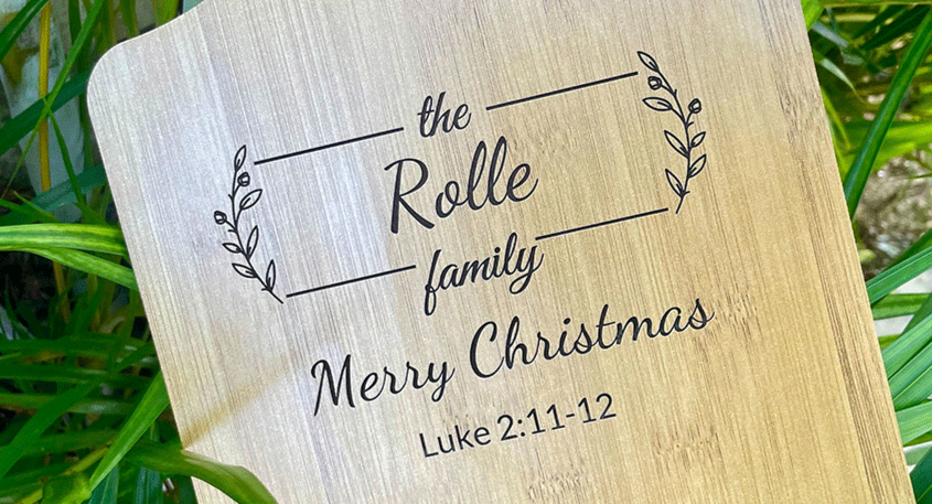 Introducing Our Customized Laser Engraved Cutting Boards