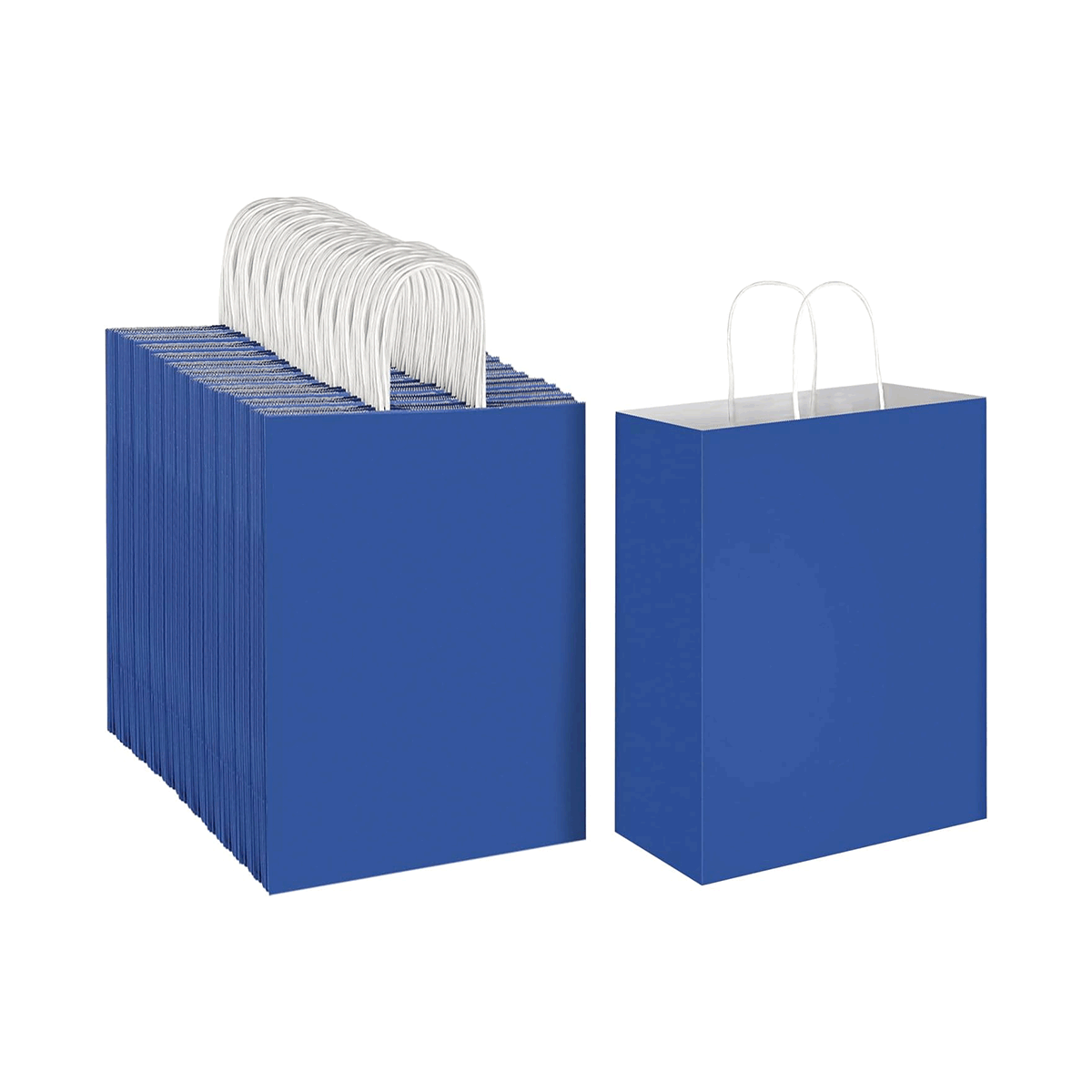 Large Royal Blue Gift Bag | templateinvitations