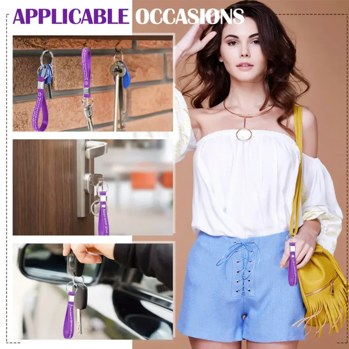Purple Inspirational Keychain | My Gifting at Template on Jerome Ave