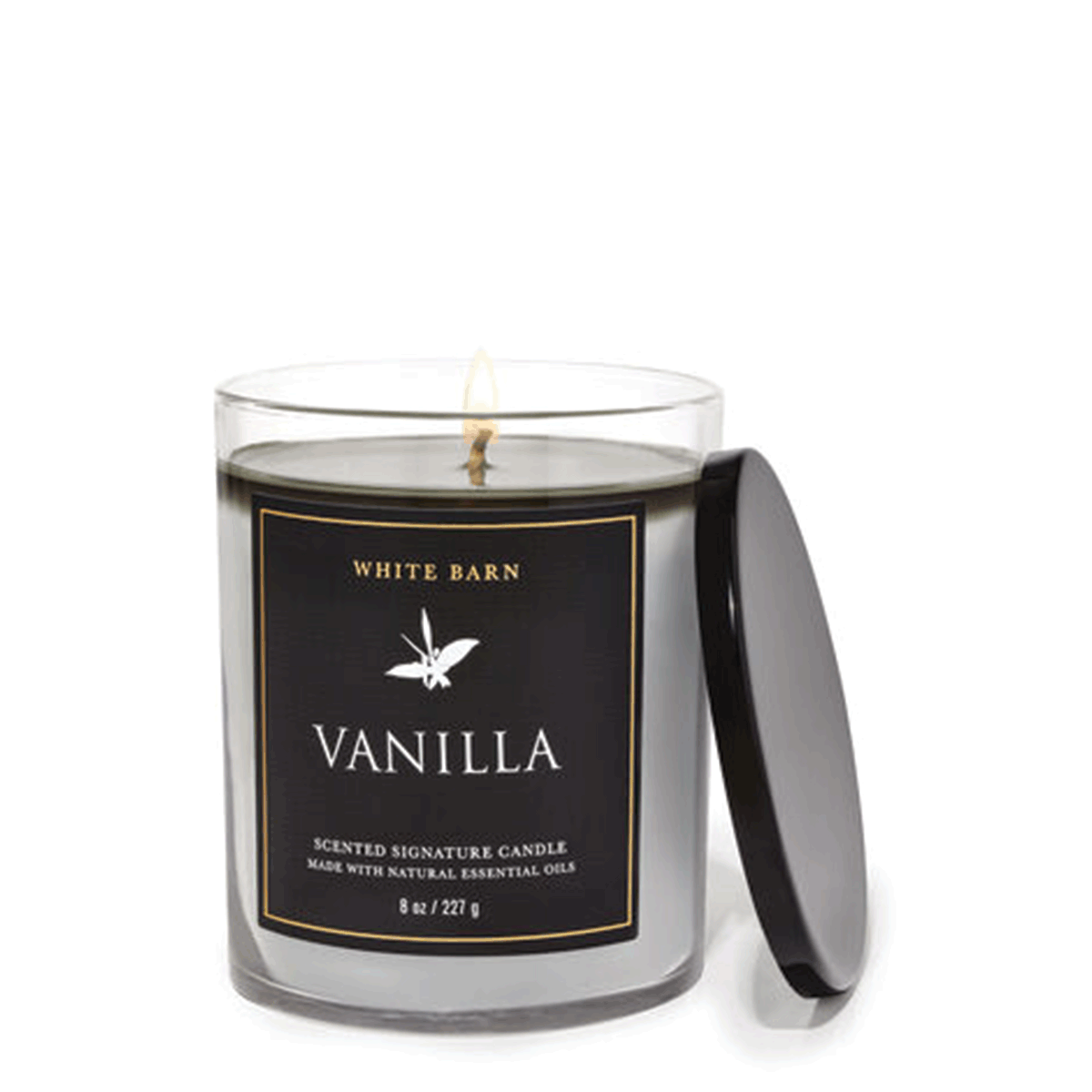 Bath and Body Works Vanilla Single Wick Candle | templateinvitations