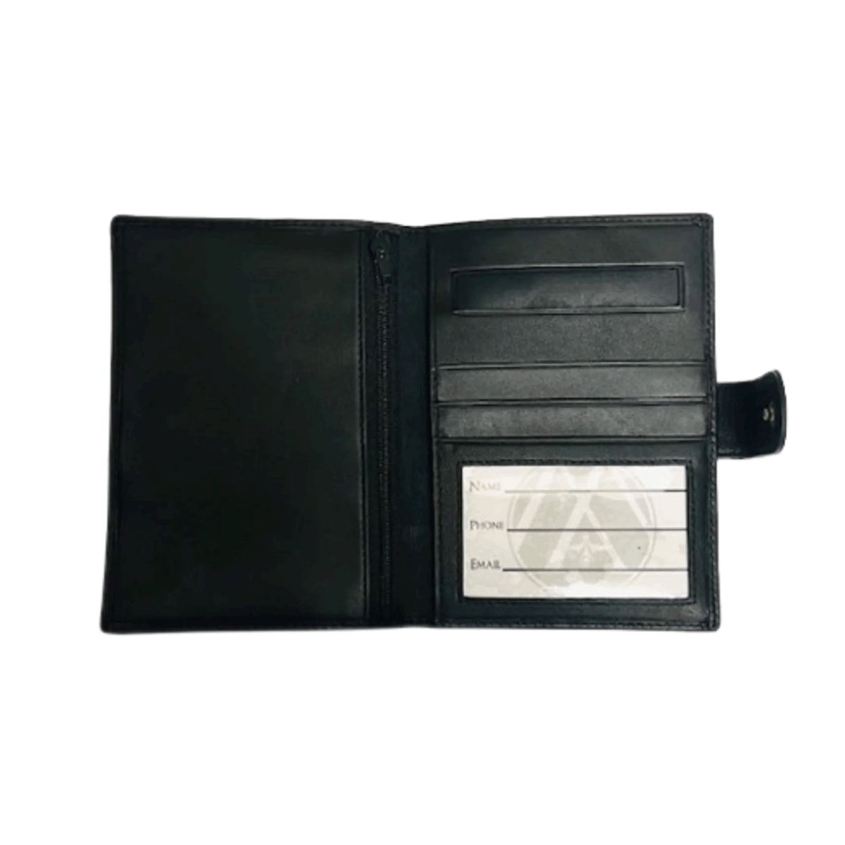 Black Leather Passport Jacket | templateinvitations