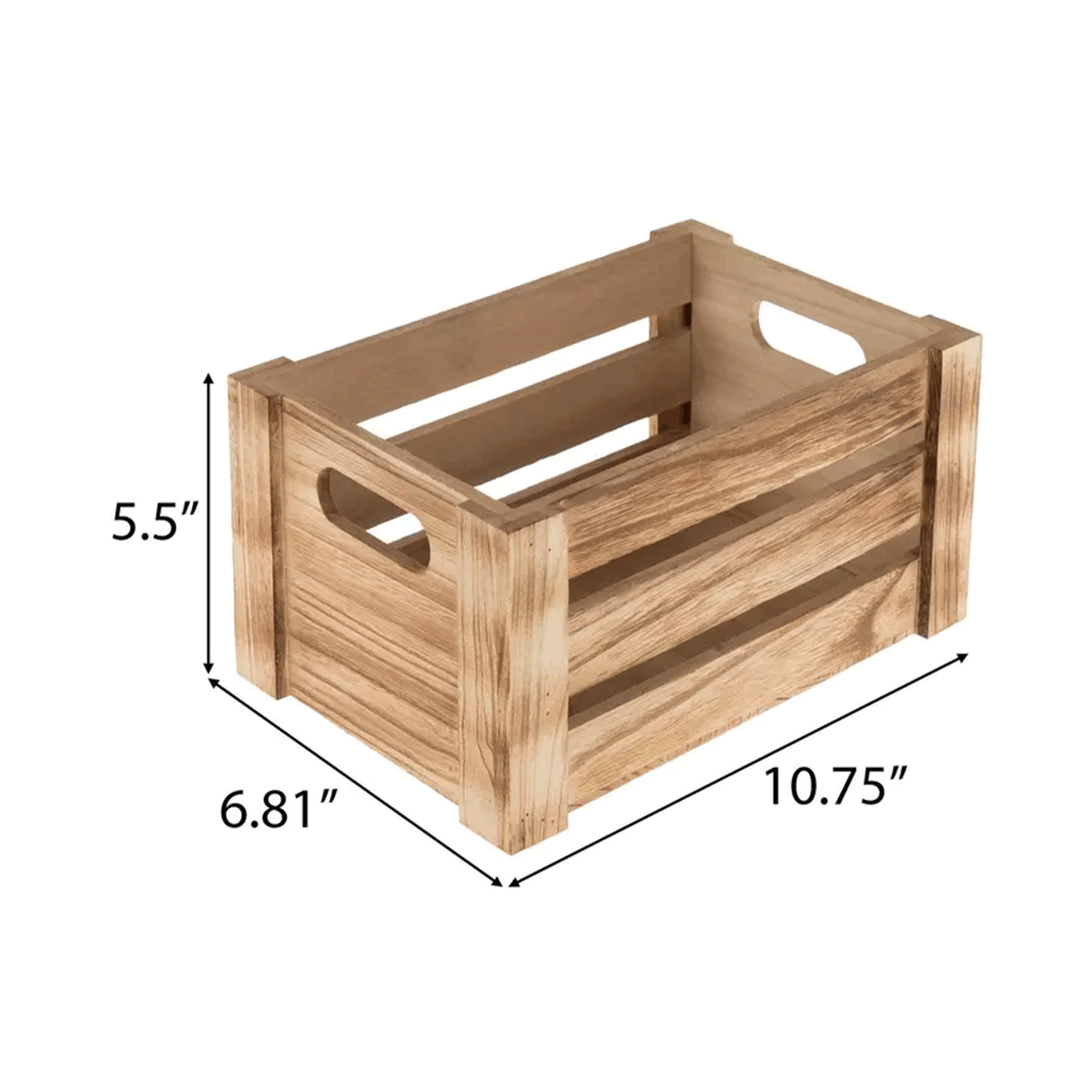 Rustic Wood Crate | templateinvitations