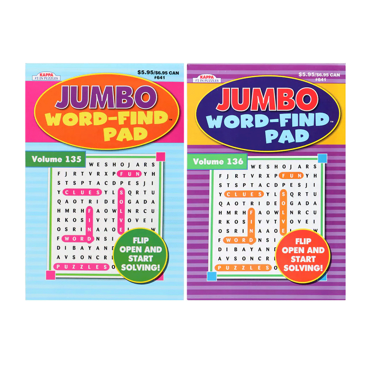 Jumbo Word-Find Flip Pads | My Gifting at Template on Jerome Ave