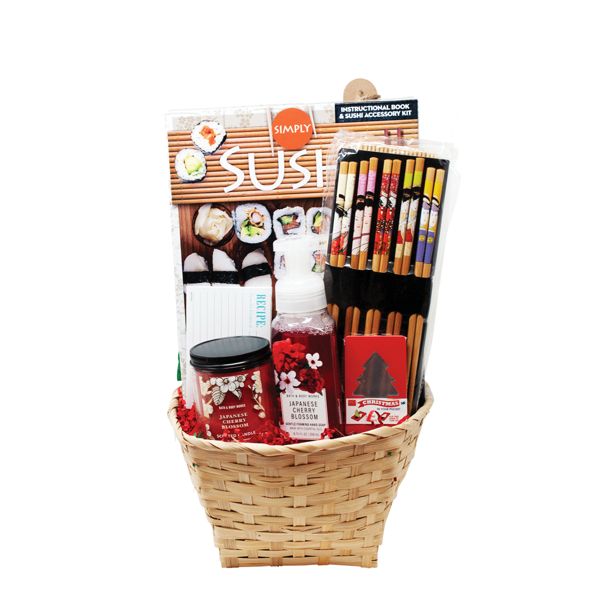 Sushi Lover's Gift Basket | templateinvitations