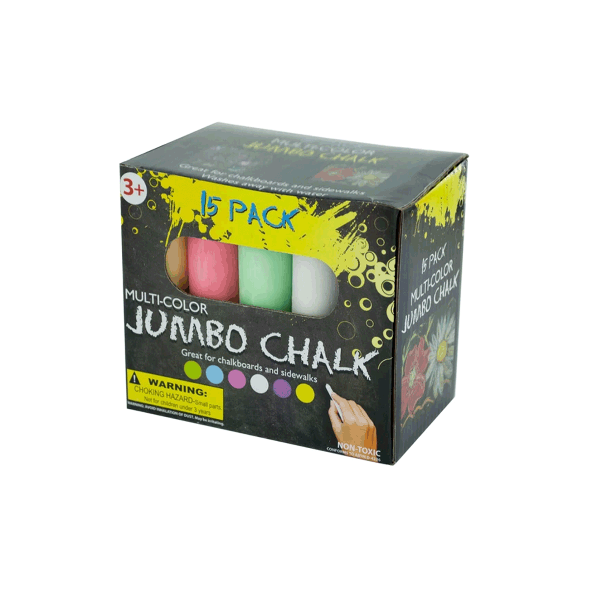 Multi-Colour Jumbo Chalk Set | templateinvitations