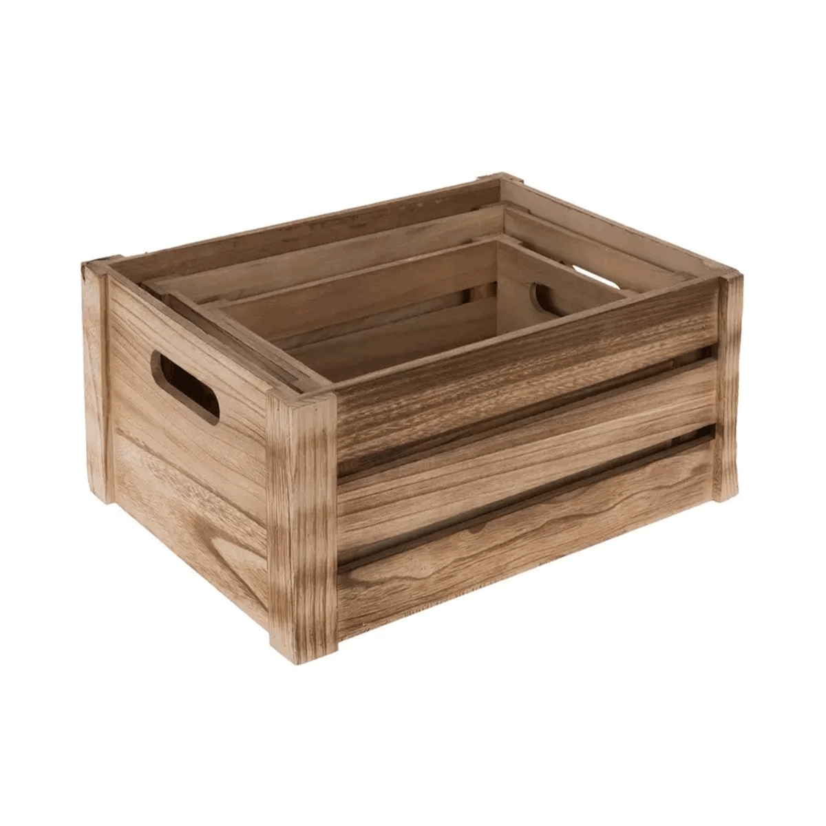 Rustic Wood Crate | templateinvitations