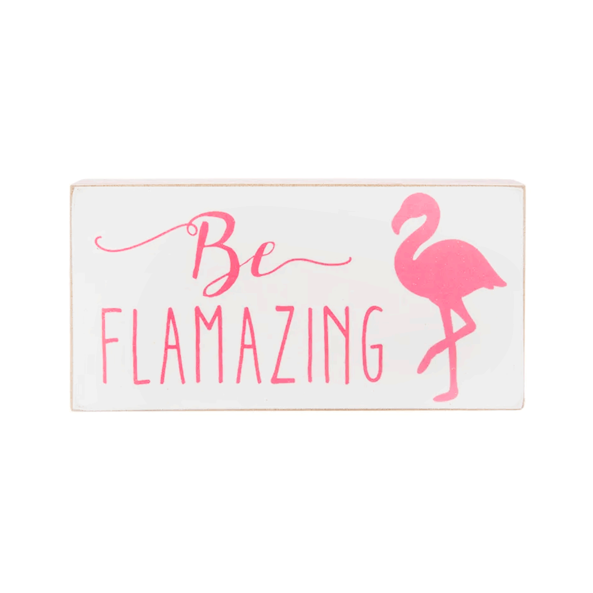 Be Flamazing Wood Decor | templateinvitations
