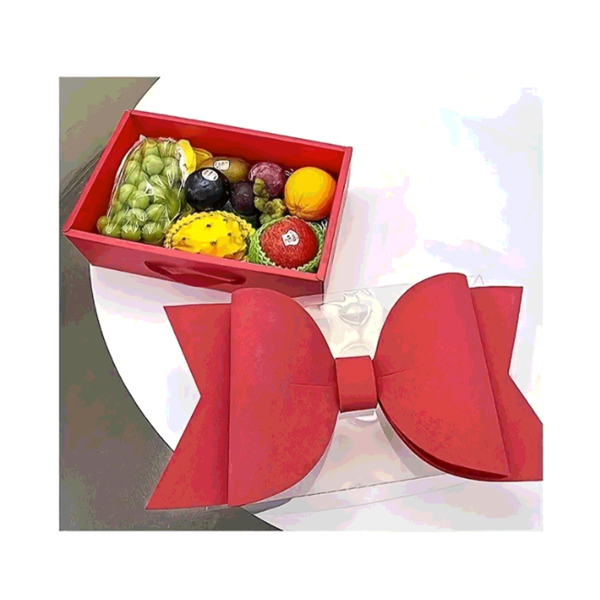 DIY Red Bow Only | templateinvitations