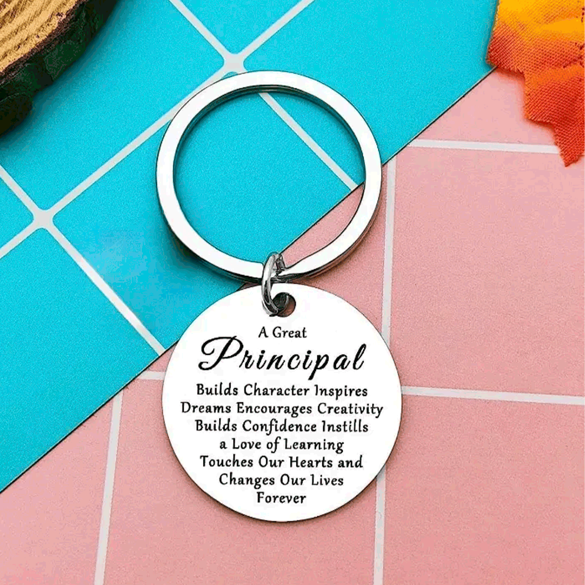 Principal Keychain | templateinvitations