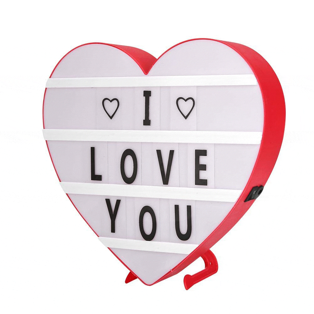 Heart Shape Light Box | templateinvitations