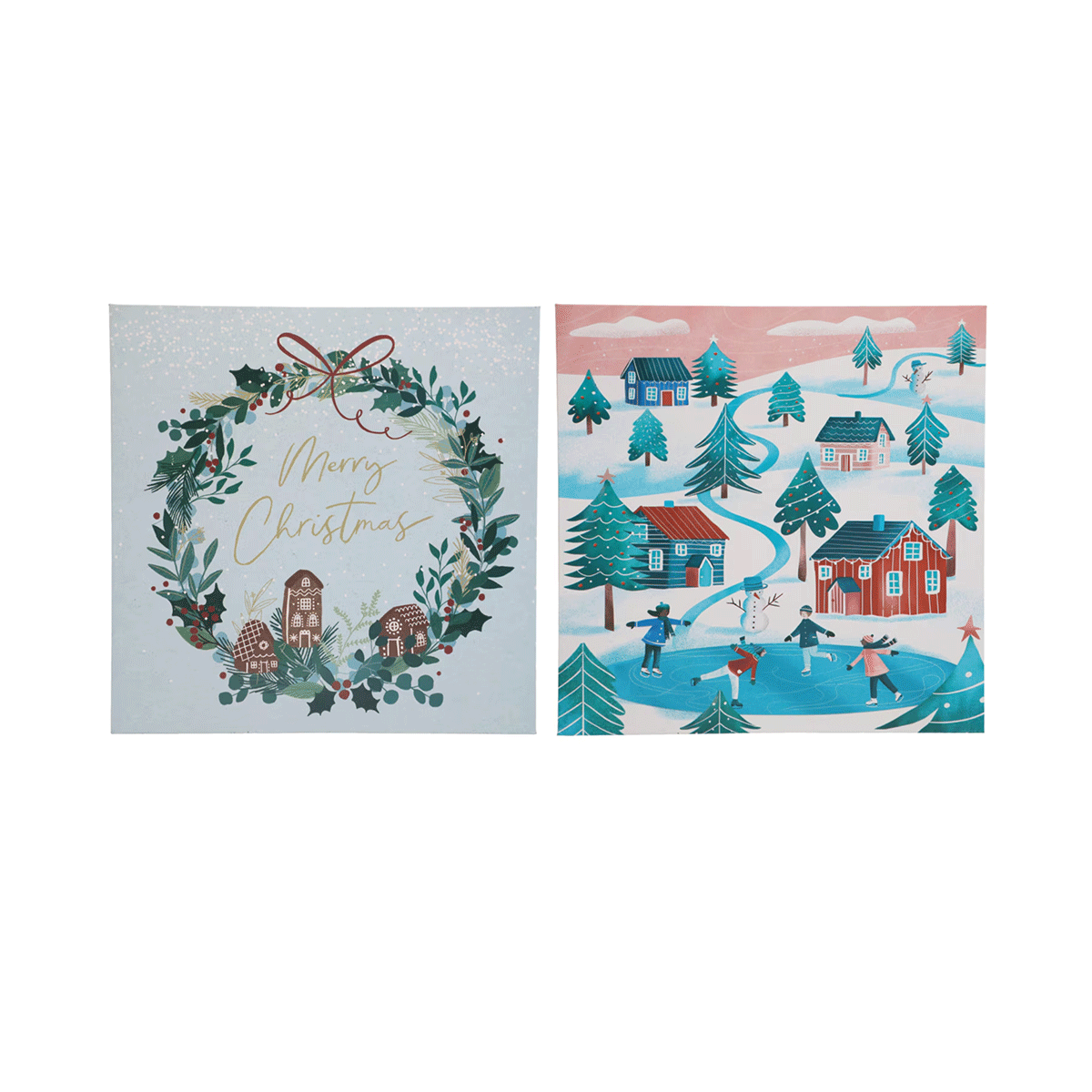 Christmas Square Gift 2pc Boxes | My Gifting at Template on Jerome Ave