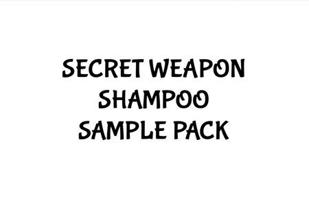 Secret Weapon Shampoo Sample Pack 125ML x 7 | Secret Weapon