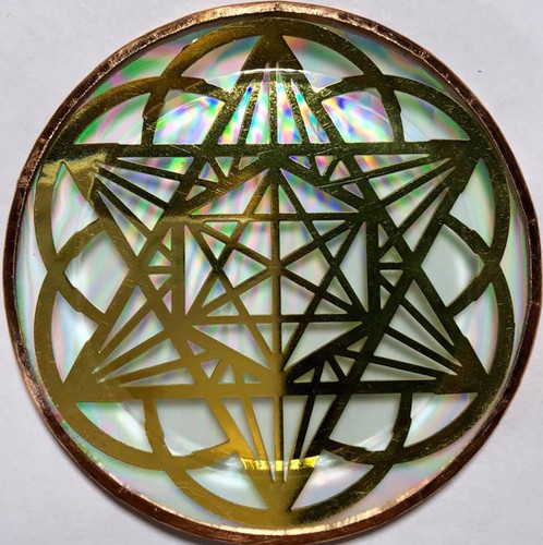 3" 18kt YOU PICK Full Spectrum Healing Discs (Select Desired Design ...