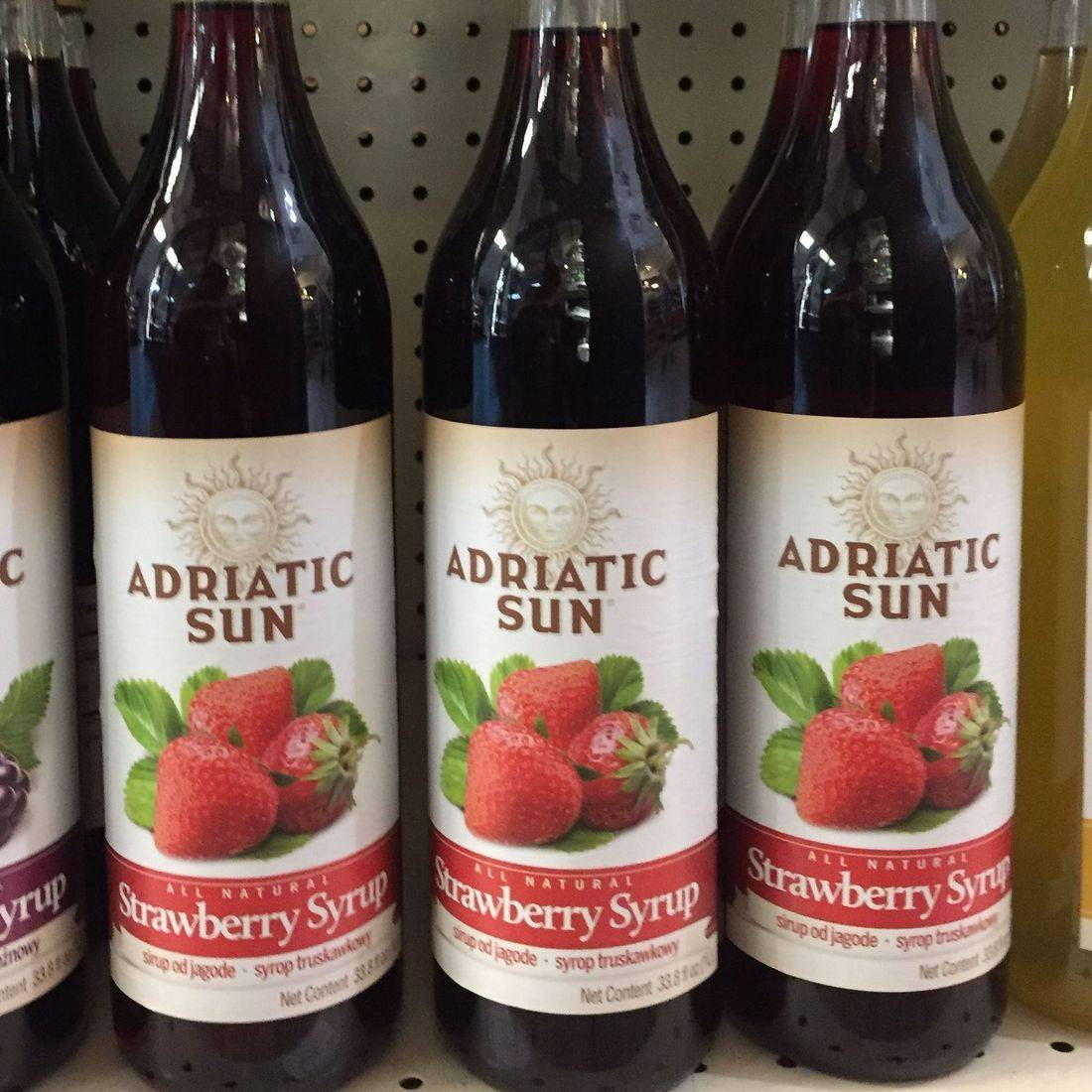 Adriatic Sun Syrup - Strawberry