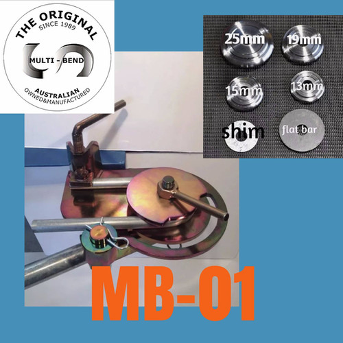 MB01 Multi-Bend tube bender Plus Standard 5 Former's including Flat Bar ...