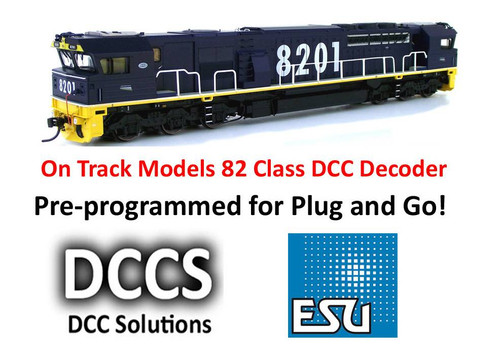 ESU Decoder for the On Track Models 82 Class | DCC Solutions