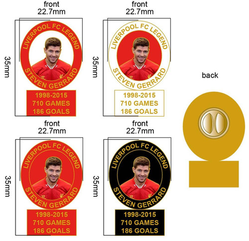 Liverpool FC Legends Series - Steven Gerrard | FOOTBALL-PINS-BADGES