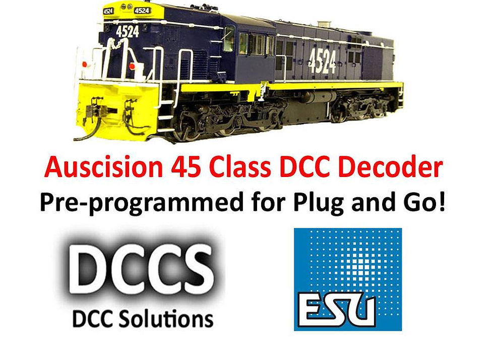 ESU Decoder for the Auscision 45 Class | DCC Solutions