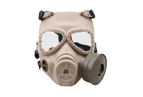 M04 GAS MASK PROTECTION MASK WITH FAN TAN | My Vxw Site Q205zd
