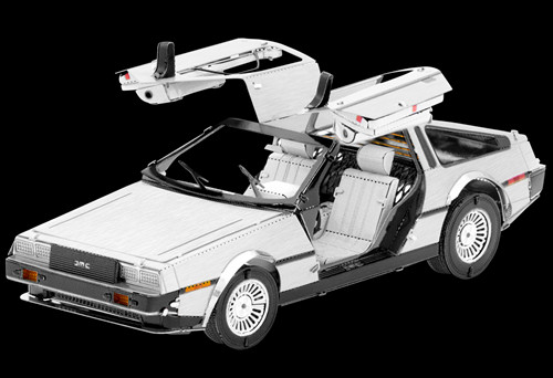 Metal Earth DeLorean 3D Laser Cut Colour Metal KIT NEW 2019 | Metal ...