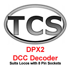 TCS - DPX2 DCC Decoder --- 2 Functions | DCC Solutions