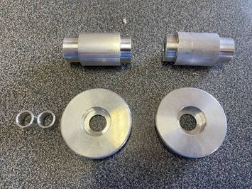 14-18 Axle Holders with 4th wheel stand off set | Barn of Parts