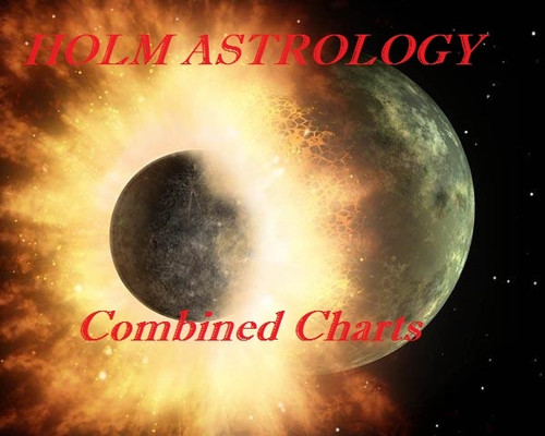 Digital (PDF) Written Combined Astrology Charts | holmastrology.com
