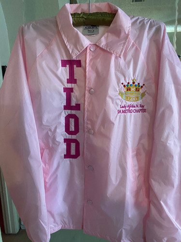 TLOD Pink Windbreaker Jacket Filled logo | My Vxw Site Tdg5nk