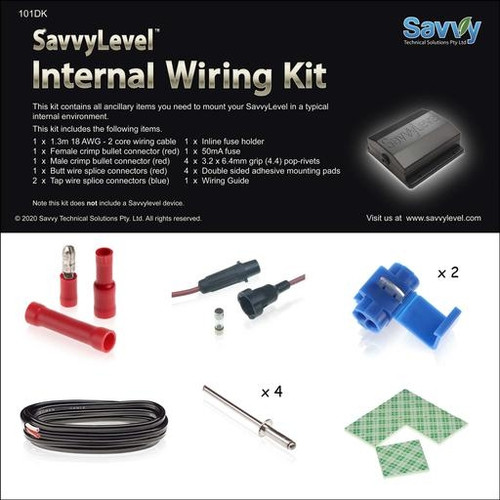 DIY SavvyLevel Internal Wiring Kit for Fibreglass Caravans & Motorhomes ...