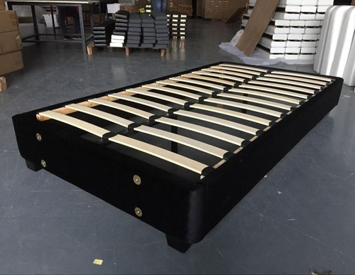 King Single "Flexi Slat" Black Box Base + "Choose Your Comfort ...