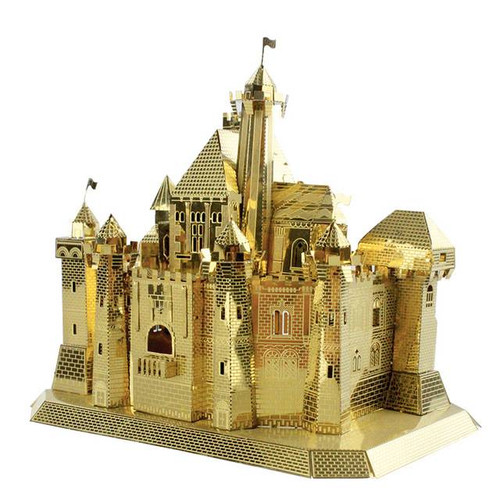 MU Fantasy Castle Metal Model Sleeping Beauty YM-N009-G DIY 3D Laser ...