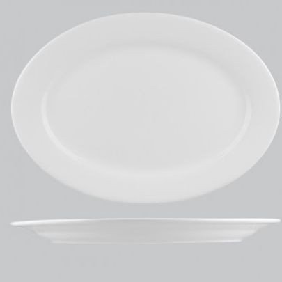 Oval Wide Rim Plate 400 x 255mm | My Vxw Site Pf3i9d
