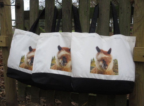Alpaca Tote Bag | Burnt Fen Alpacas