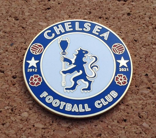 Chelsea FC Logo - C.L. Winners 2012 & 2021 | FOOTBALL-PINS-BADGES