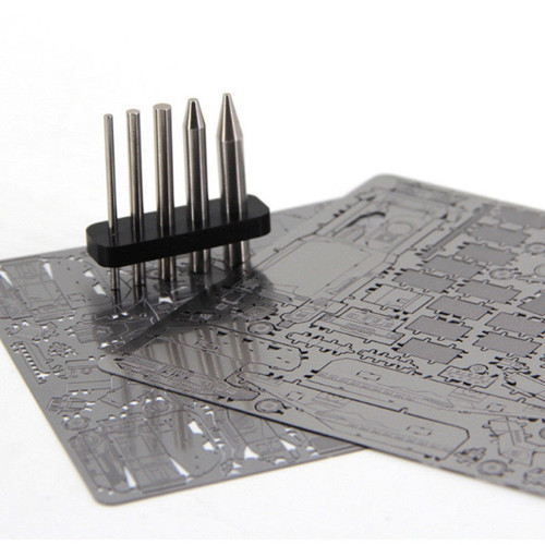 Shaping Rod Tools for 3D Metal Modeling 5 x Hardened Round Stainless ...